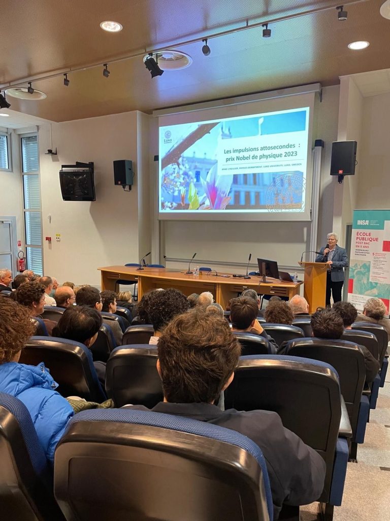 Une prix Nobel en conférence à l'INSA | Lycée Alain-Fournier